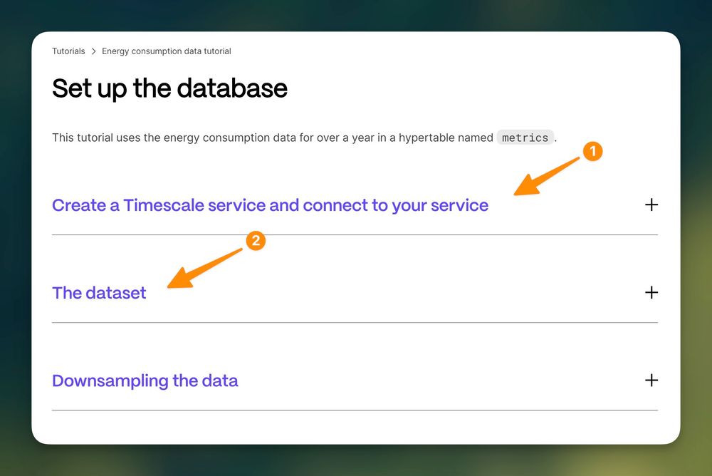Connect and visualize TimescaleDB data with Chartbrew