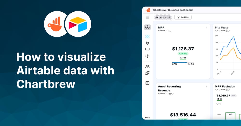 How to visualize Airtable data with Chartbrew