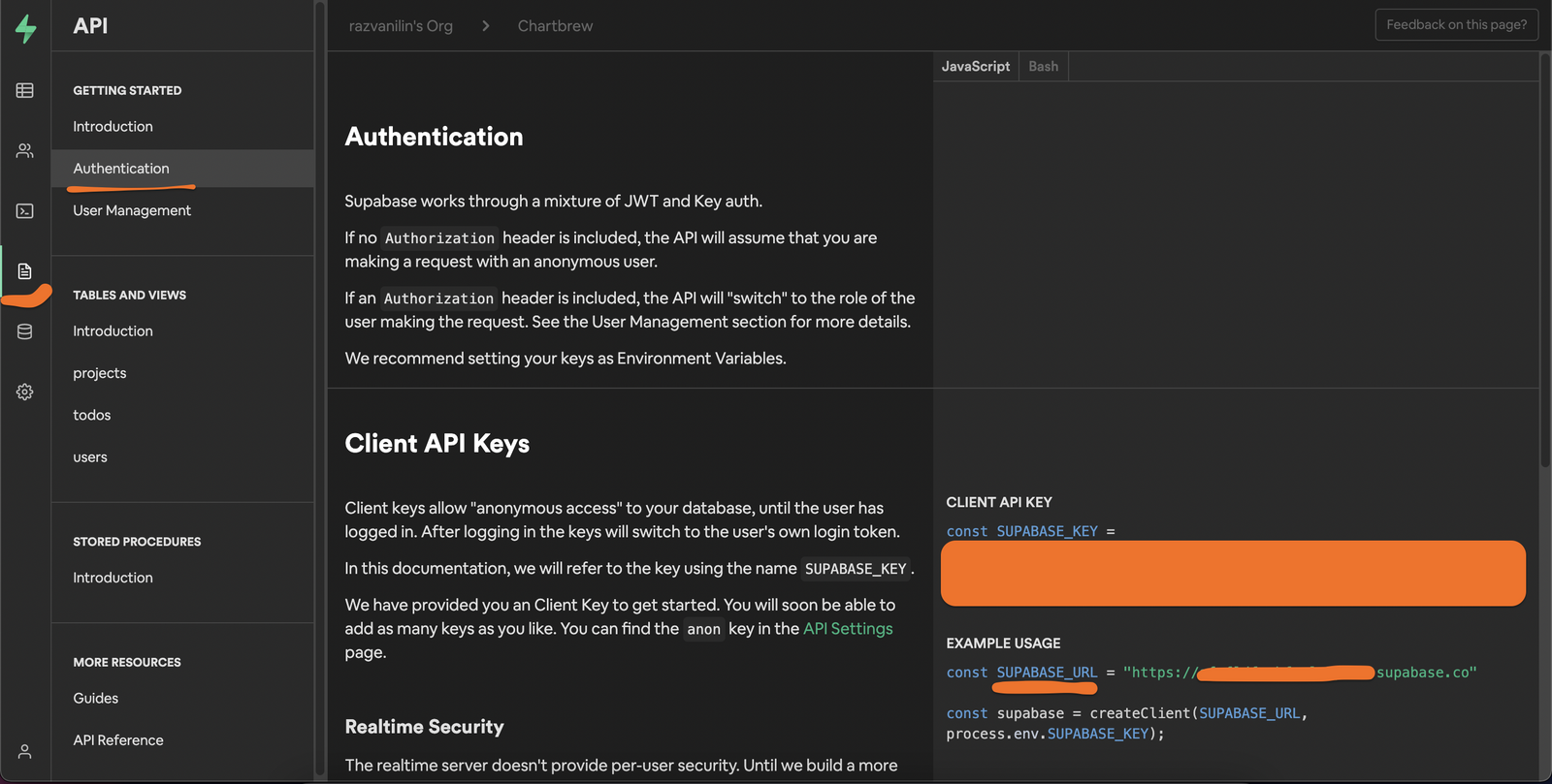 How to visualize Supabase.io data with Chartbrew