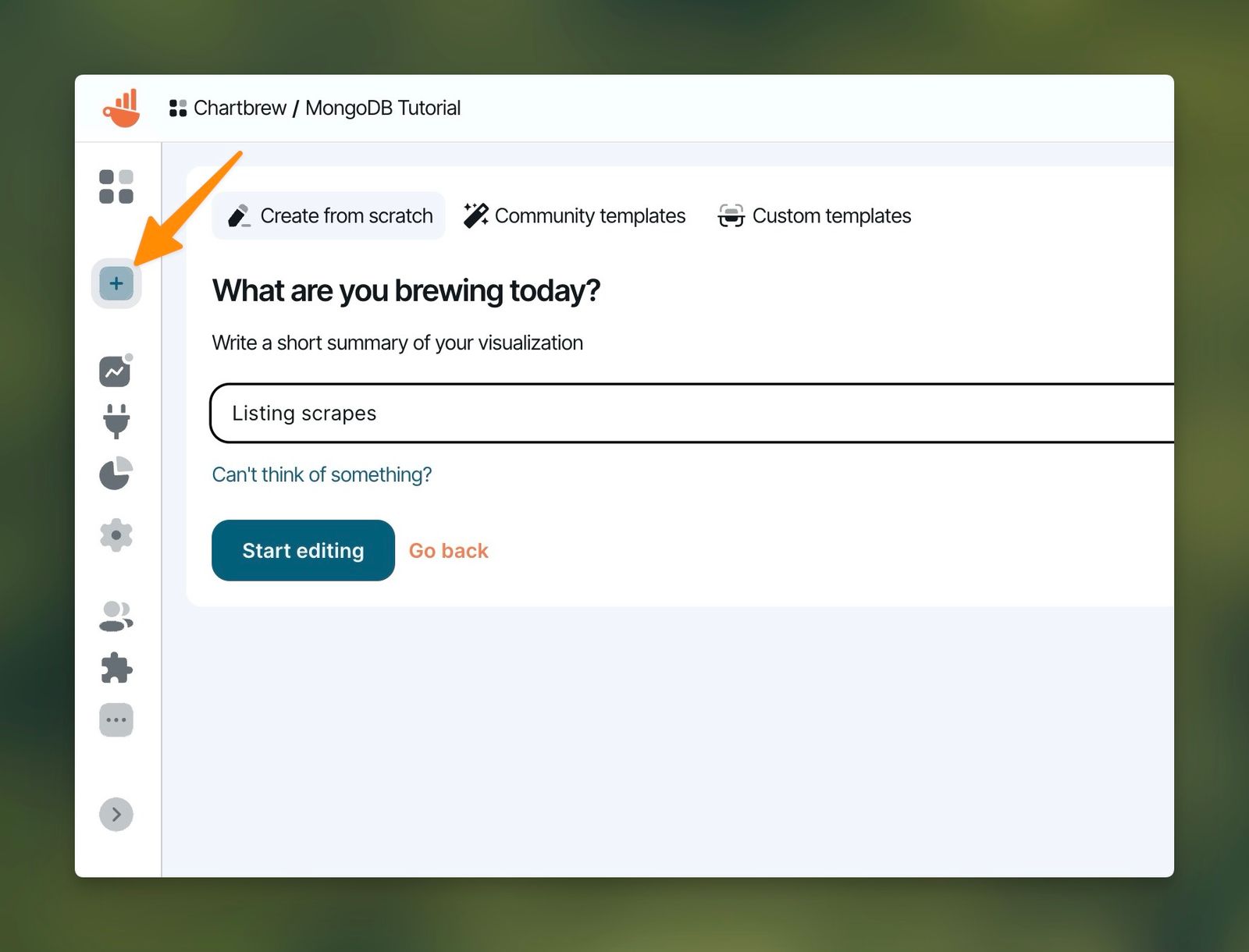 How to visualize your MongoDB data with Chartbrew