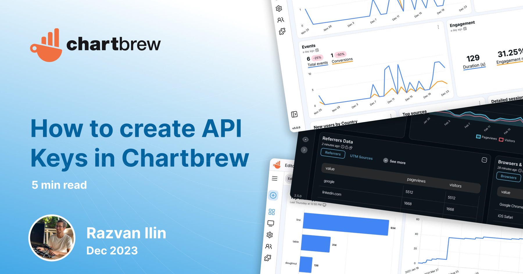 Chartbrew blog - Visualizing data in one place