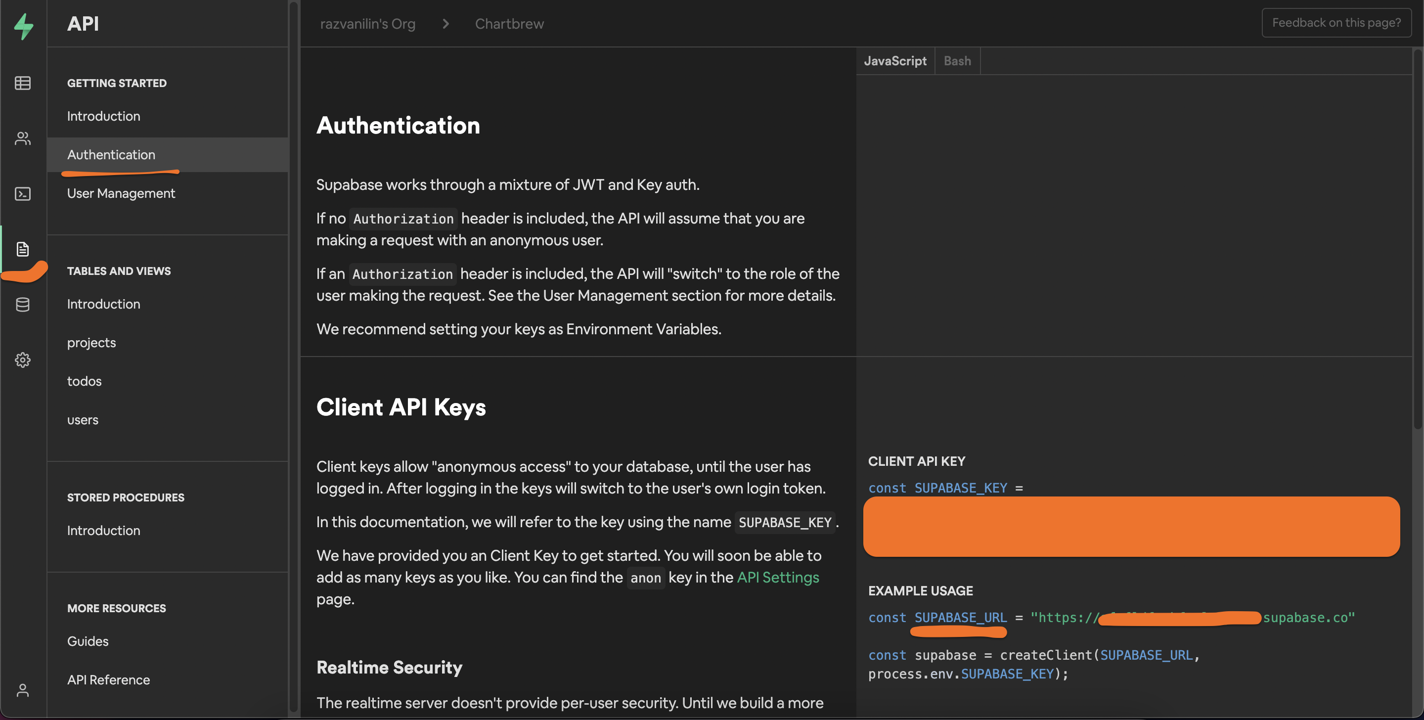 How to visualize Supabase.io data with Chartbrew