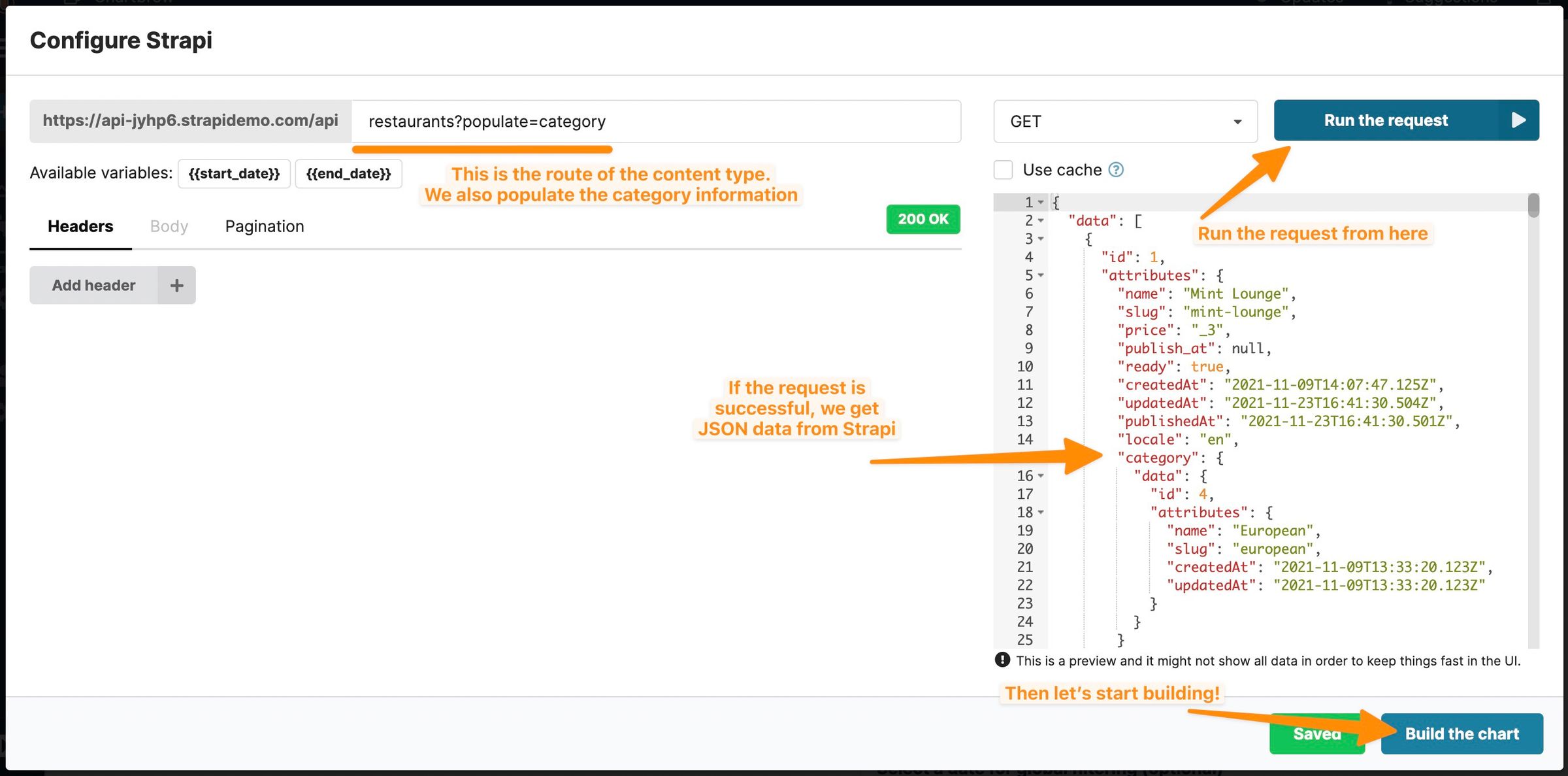 Create your Strapi visualization dashboard with Chartbrew