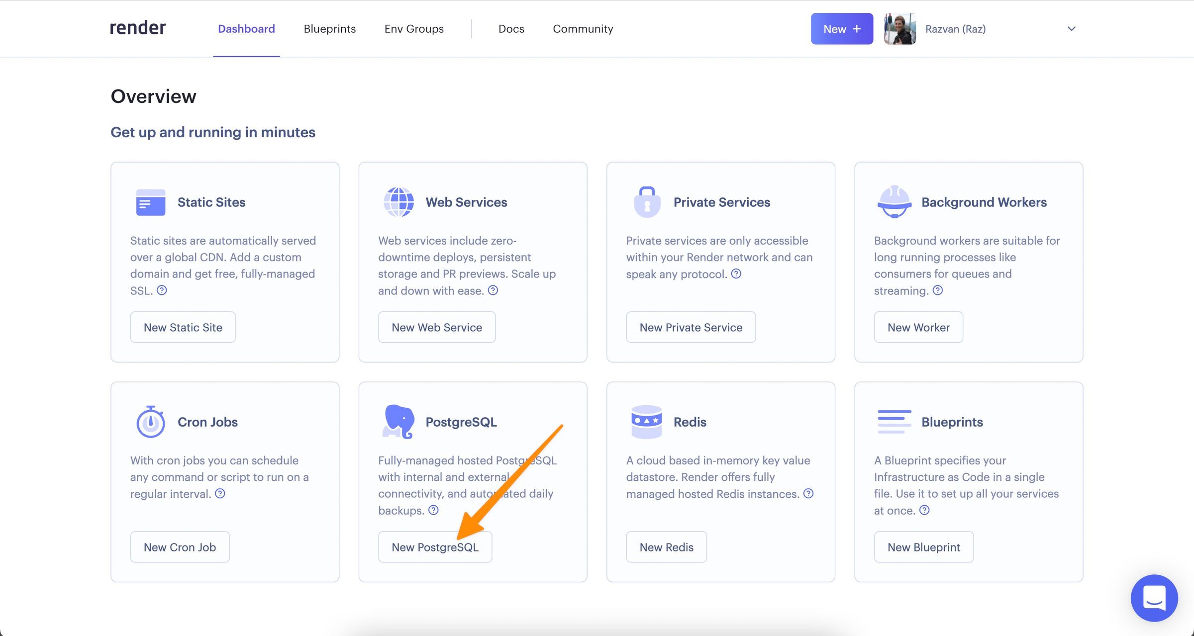 How to deploy Chartbrew on Render