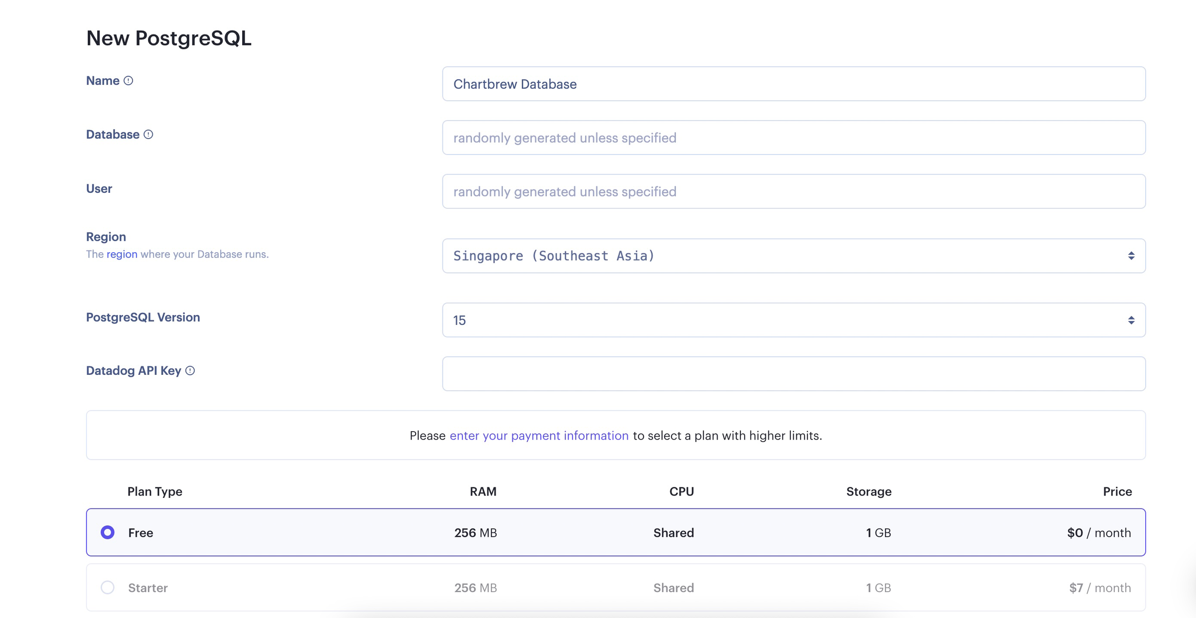 How to deploy Chartbrew on Render