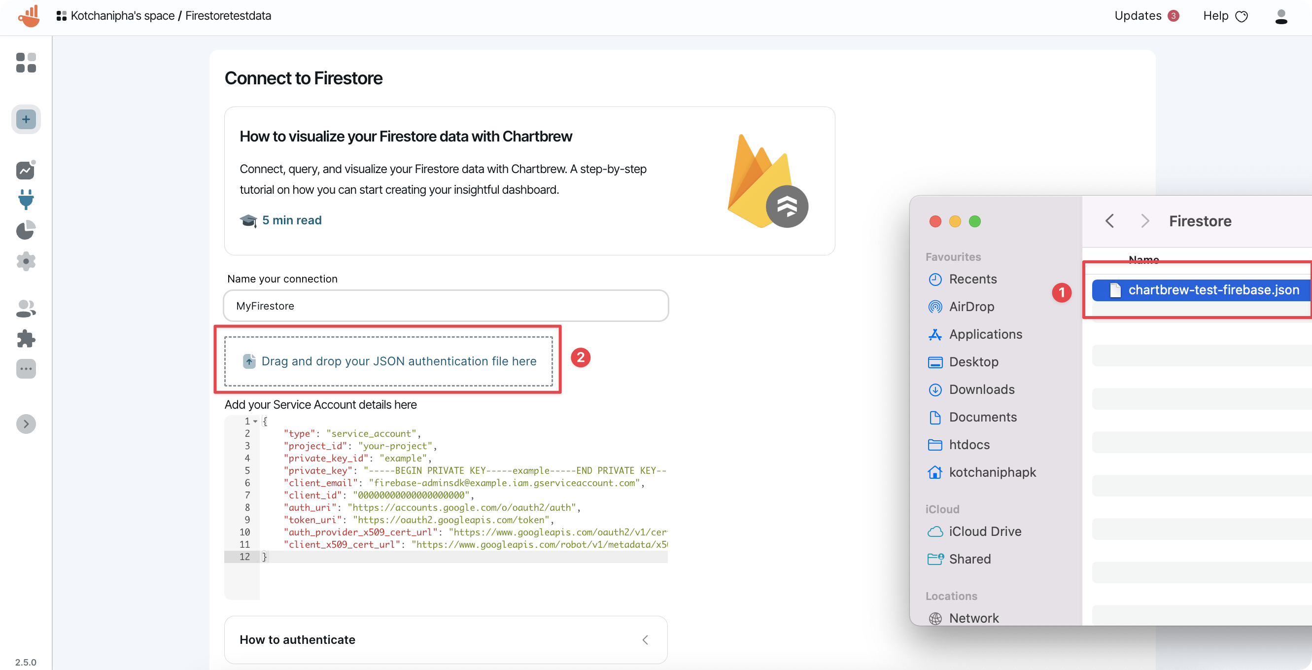 How to visualize your Firestore data with Chartbrew