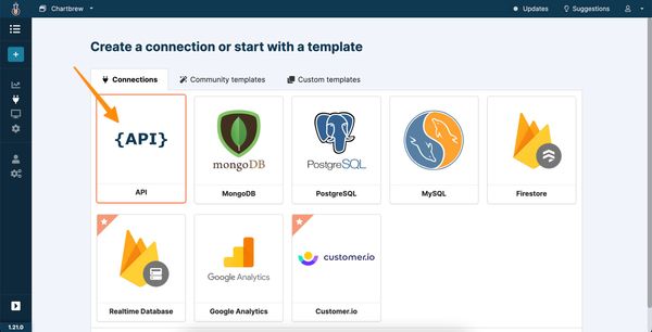 Create your Strapi visualization dashboard with Chartbrew