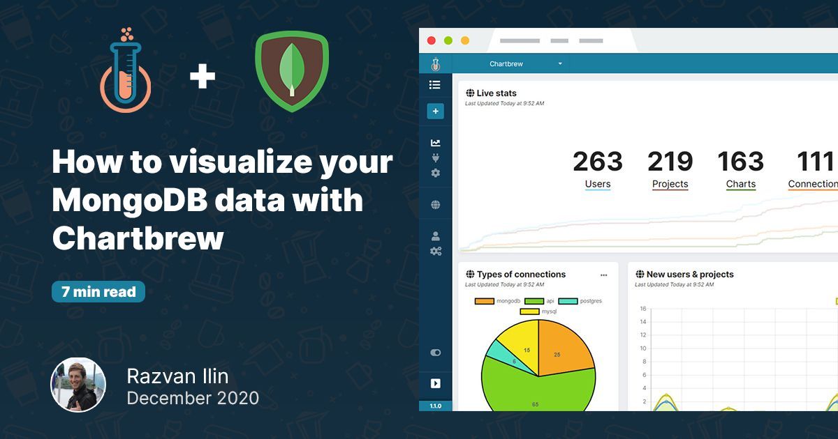 How to visualize your MongoDB data with Chartbrew